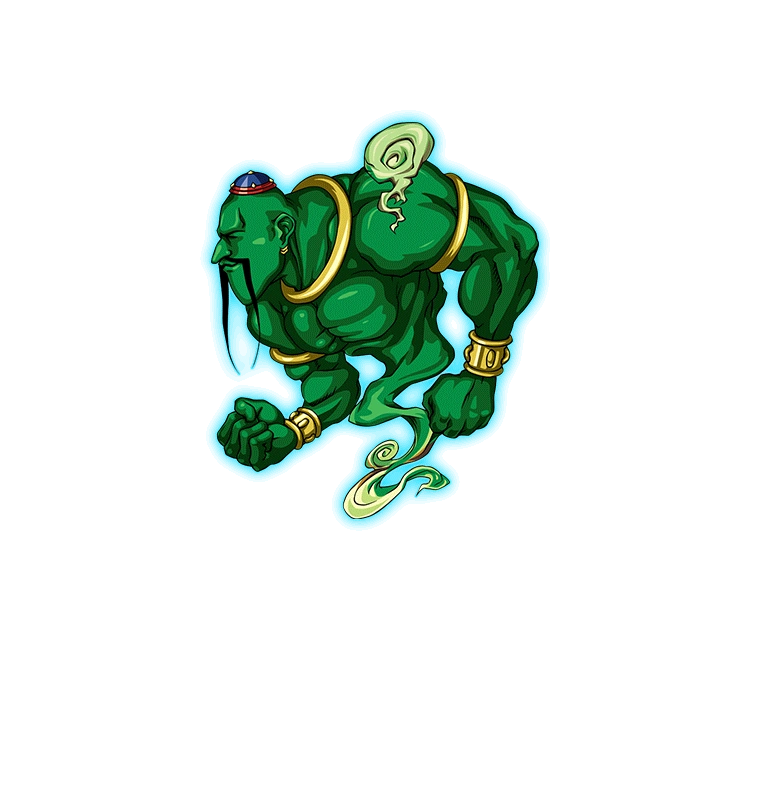 La Jinn the Mystical Genie of the Lamp (character) | Yu-Gi-Oh! Wiki ...