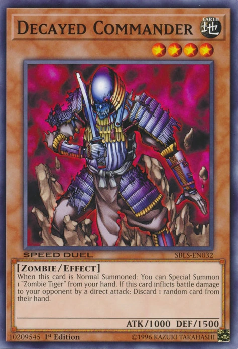 Decayed Commander | Yu-Gi-Oh! Wiki | Fandom
