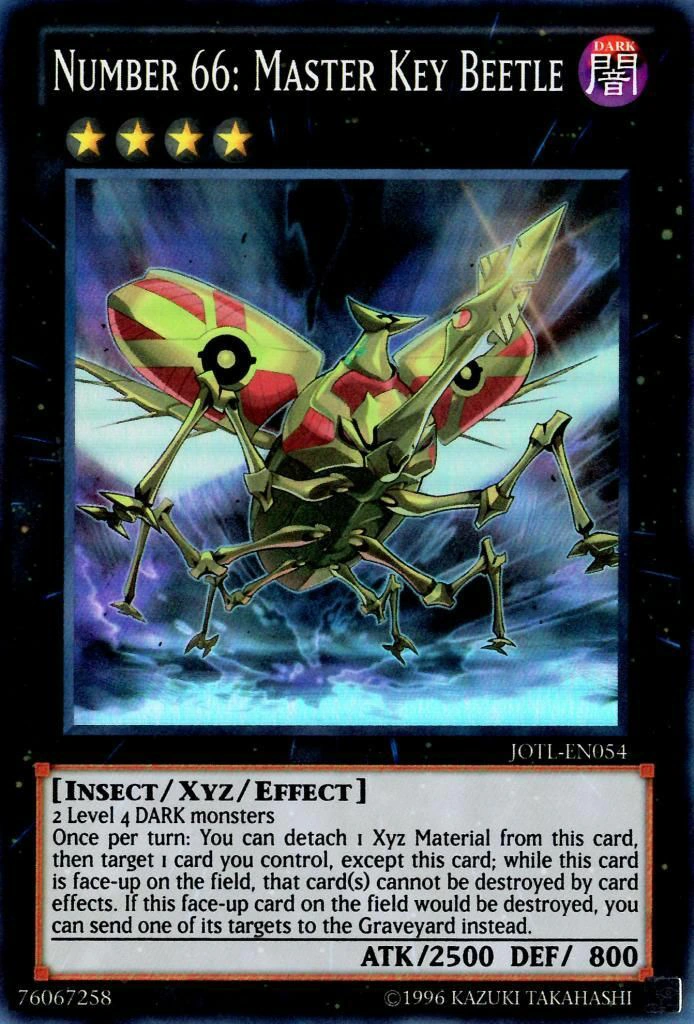 Card Gallery:Number 66: Master Key Beetle | Yu-Gi-Oh! Wiki | Fandom