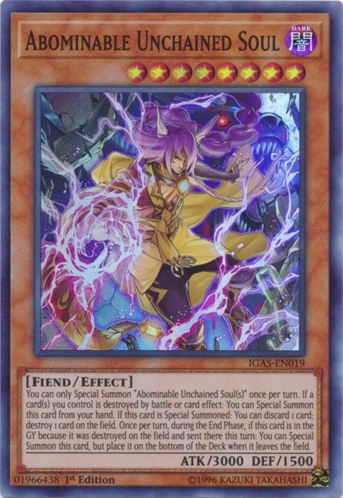 Abominable Unchained Soul | Yu-Gi-Oh! Wiki | Fandom