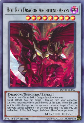 Yugioh Einzelkarten Hot Red Dragon Archfiend King