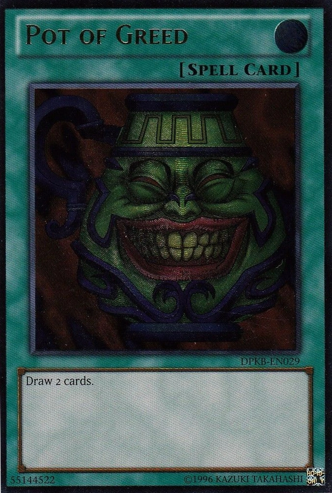 Card Gallery:Pot of Greed | Yu-Gi-Oh! Wiki | Fandom