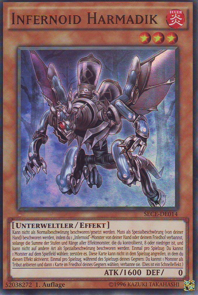Card Gallery:Infernoid Harmadik | Yu-Gi-Oh! | FANDOM powered by Wikia