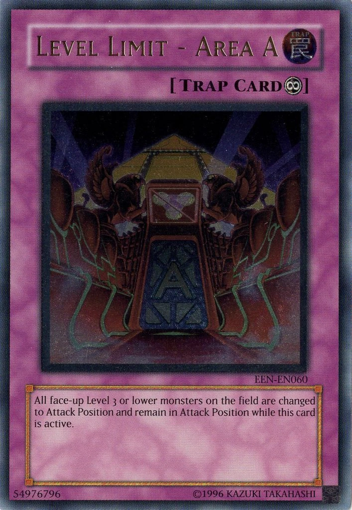 Card Gallery:Level Limit - Area A | Yu-Gi-Oh! Wiki | Fandom