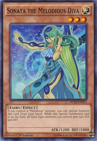 Sonata the Melodious Diva | Yu-Gi-Oh! Wiki | Fandom