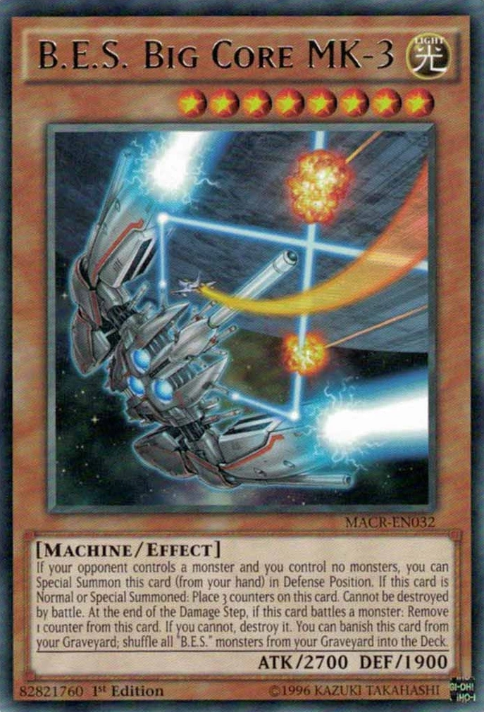 B.E.S. Big Core MK-3 | Yu-Gi-Oh! Wiki | Fandom