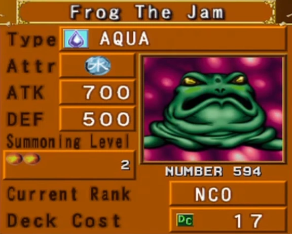 Frog The Jam (DOR) | Yu-Gi-Oh! Wiki | Fandom