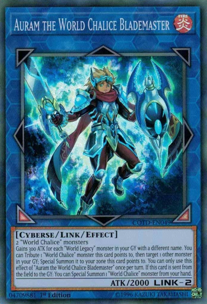 Auram the World Chalice Blademaster | Yu-Gi-Oh! Wiki | Fandom