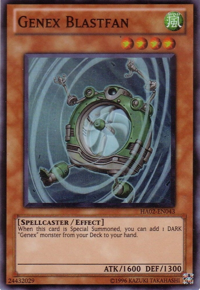Card Gallery:Genex Blastfan | Yu-Gi-Oh! Wiki | Fandom