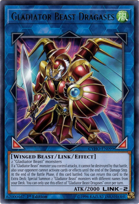 Gladiator Beast Dragases | Yu-Gi-Oh! Wiki | Fandom