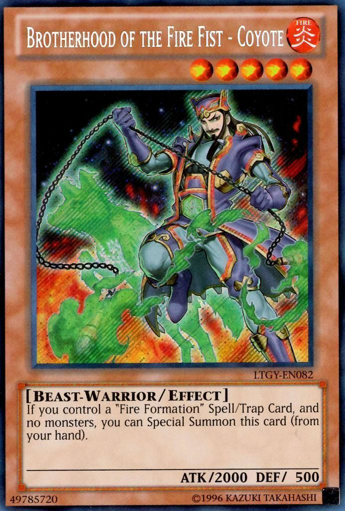 Card Gallery:Brotherhood of the Fire Fist - Coyote | Yu-Gi-Oh! | Fandom