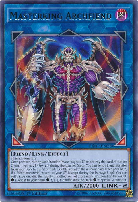 Masterking Archfiend | Yu-Gi-Oh! | Fandom