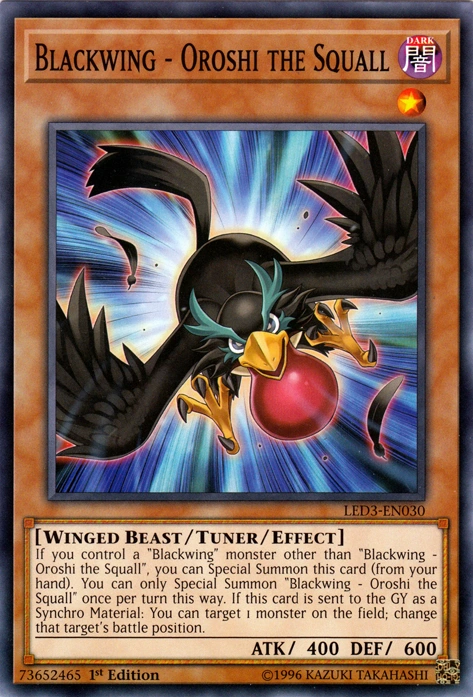 Blackwing - Oroshi the Squall | Yu-Gi-Oh! Wiki | Fandom