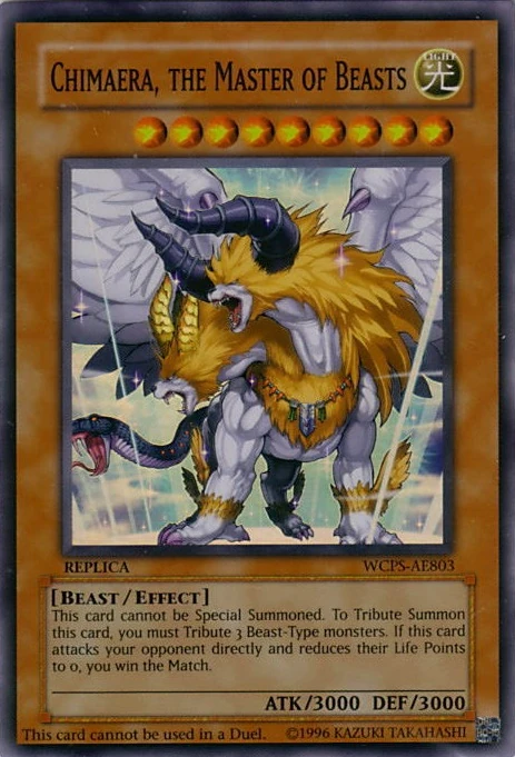Chimaera, the Master of Beasts | Yu-Gi-Oh! Wiki | Fandom