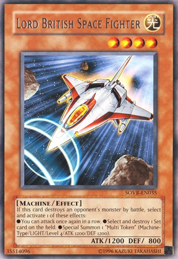 Lord British Space Fighter | Yu-Gi-Oh! | FANDOM powered by Wikia