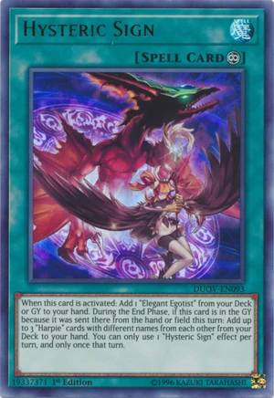 Hysteric Sign | Yu-Gi-Oh! Wiki | Fandom