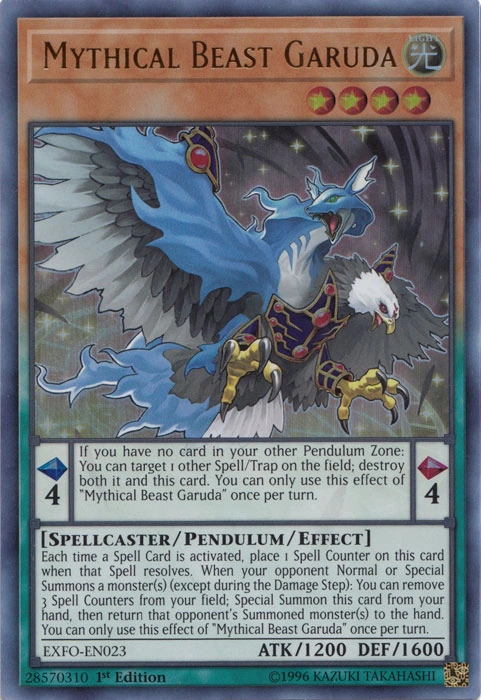 Mythical Beast Garuda | Yu-Gi-Oh! | Fandom