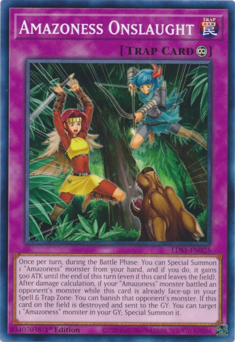 Amazoness Onslaught | Yu-Gi-Oh! Wiki | Fandom