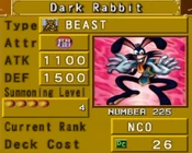 Card Gallery:Dark Rabbit | Yu-Gi-Oh! Wiki | Fandom