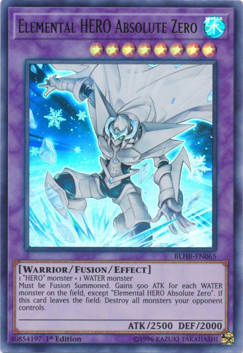 Elemental HERO Absolute Zero | Yu-Gi-Oh! Wiki | Fandom