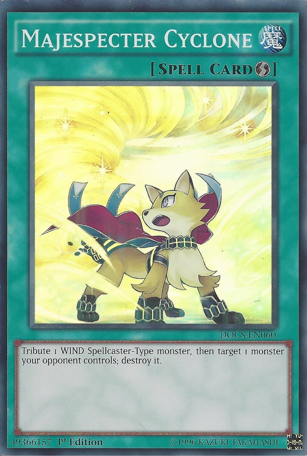 Majespecter Cyclone | Yu-Gi-Oh! Wiki | Fandom