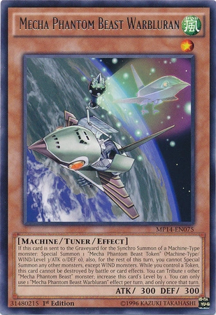 Mecha Phantom Beast Warbluran | Yu-Gi-Oh! Wiki | Fandom