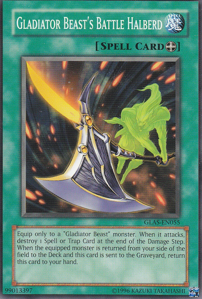 Card Gallery:Gladiator Beast's Battle Halberd | Yu-Gi-Oh! Wiki | Fandom