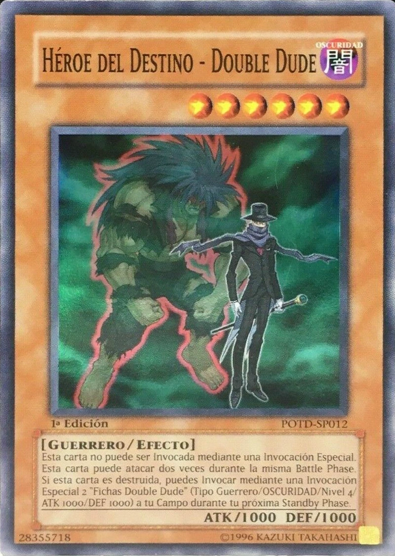 Card Gallery:Destiny HERO - Double Dude | Yu-Gi-Oh! | Fandom