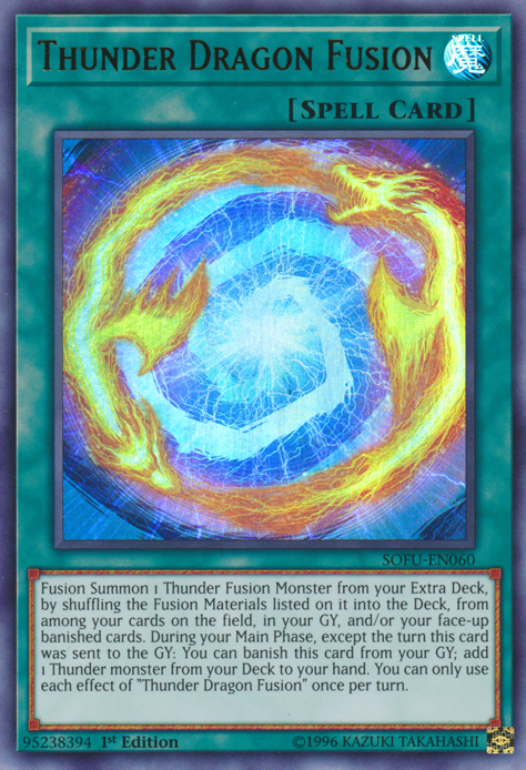 Thunder Dragon Fusion Yu Gi Oh Fandom Powered By Wikia
