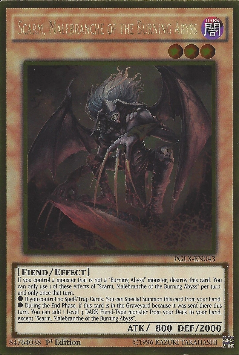 Scarm, Malebranche of the Burning Abyss | Yu-Gi-Oh! Wiki | Fandom