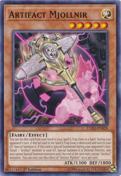 Artifact Mjollnir | Yu-Gi-Oh! | Fandom