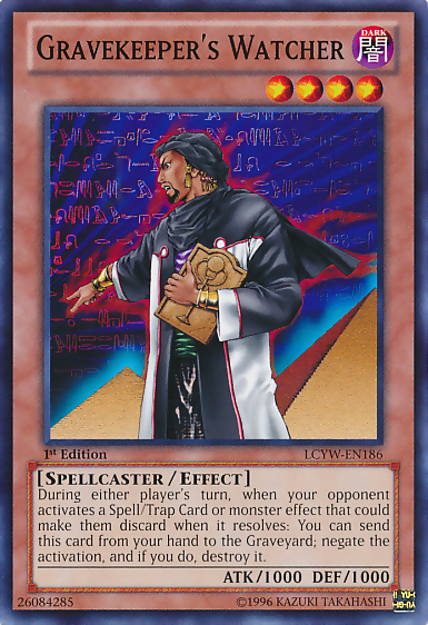 Gravekeeper's Watcher | Yu-Gi-Oh! Wiki | Fandom