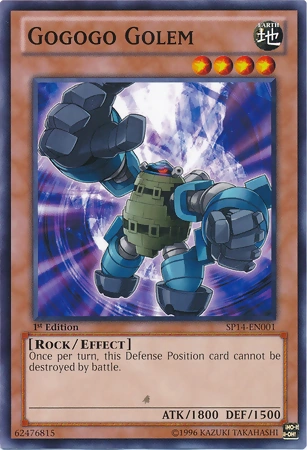 Gogogo Golem | Yu-Gi-Oh! Wiki | Fandom