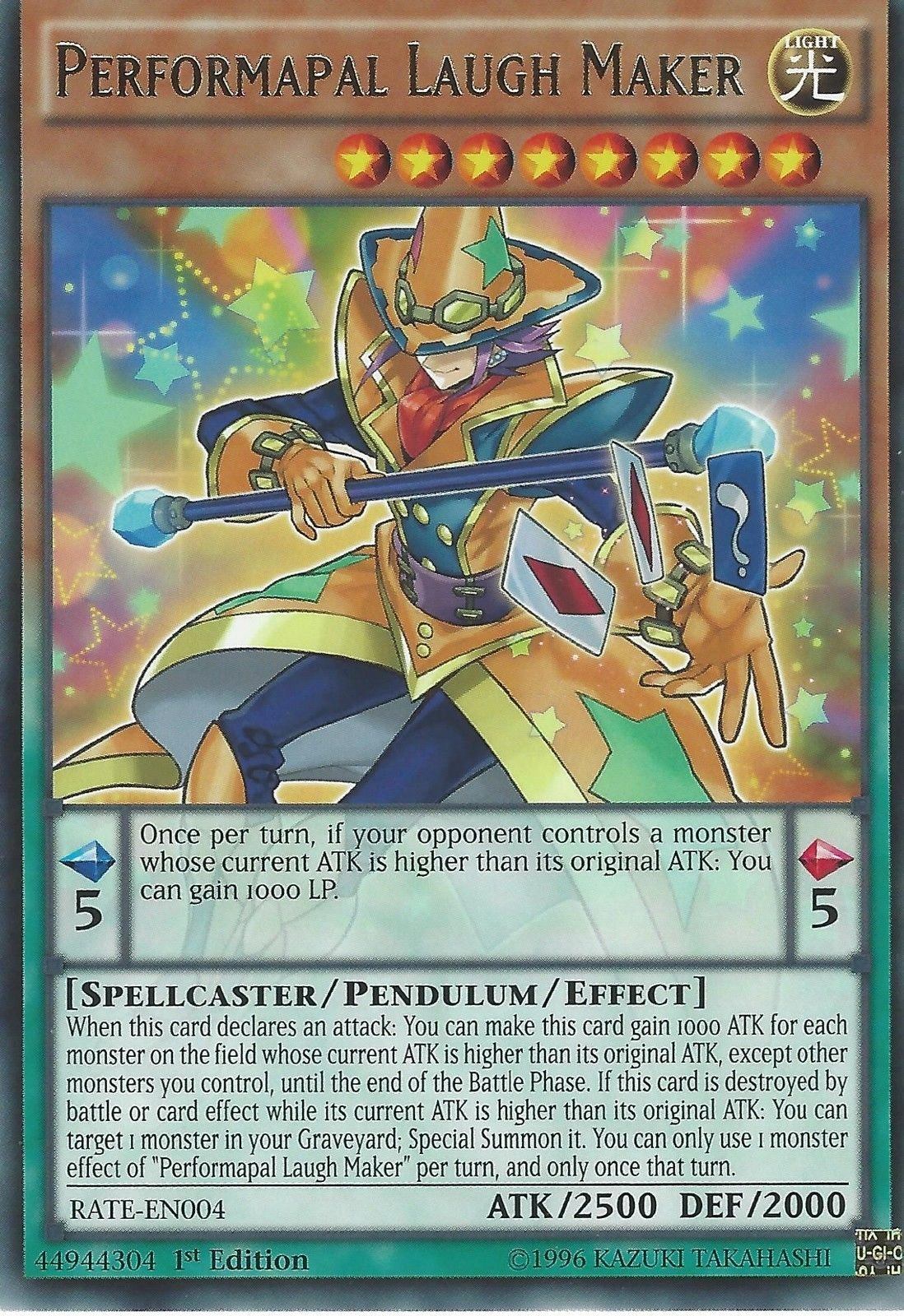 Performapal Laugh Maker | Yu-Gi-Oh! | Fandom