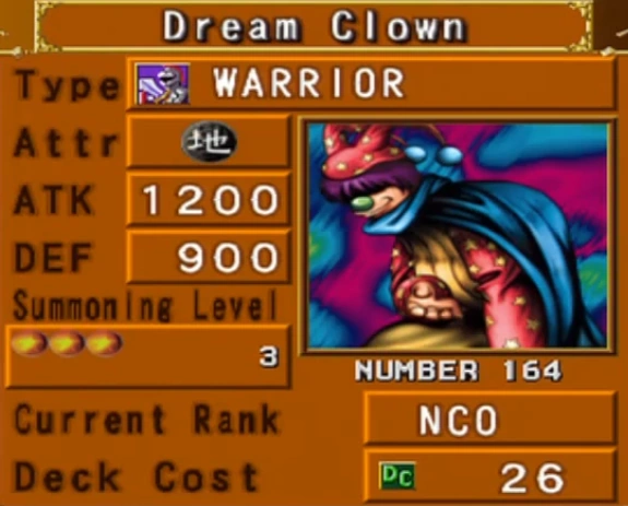 Dream Clown (DOR) | Yu-Gi-Oh! Wiki | Fandom