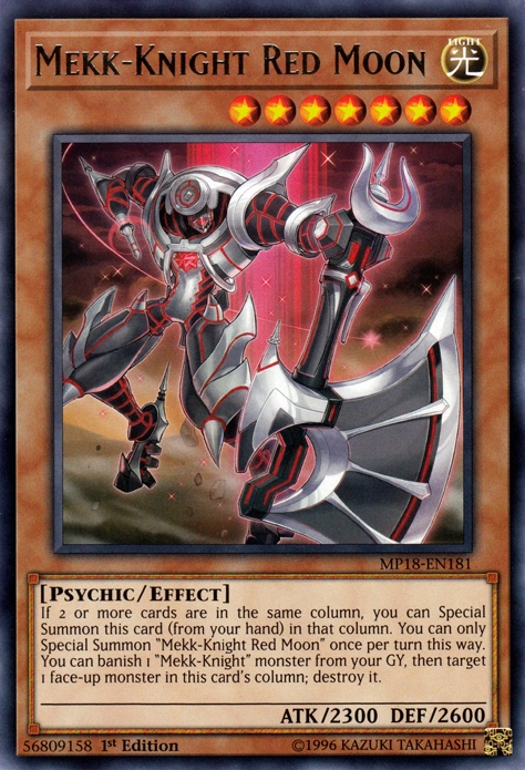 Mekk-Knight Red Moon | Yu-Gi-Oh! Wiki | Fandom