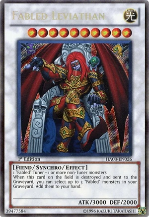 Fabled Leviathan | Yu-Gi-Oh! | FANDOM powered by Wikia