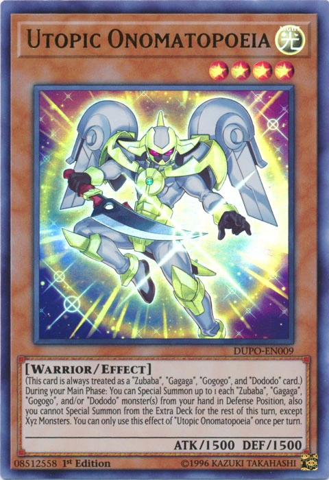 Utopic Onomatopoeia | Yu-Gi-Oh! Wiki | Fandom
