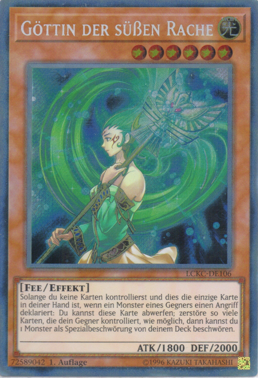 Card Gallery:Goddess of Sweet Revenge | Yu-Gi-Oh! Wiki | Fandom