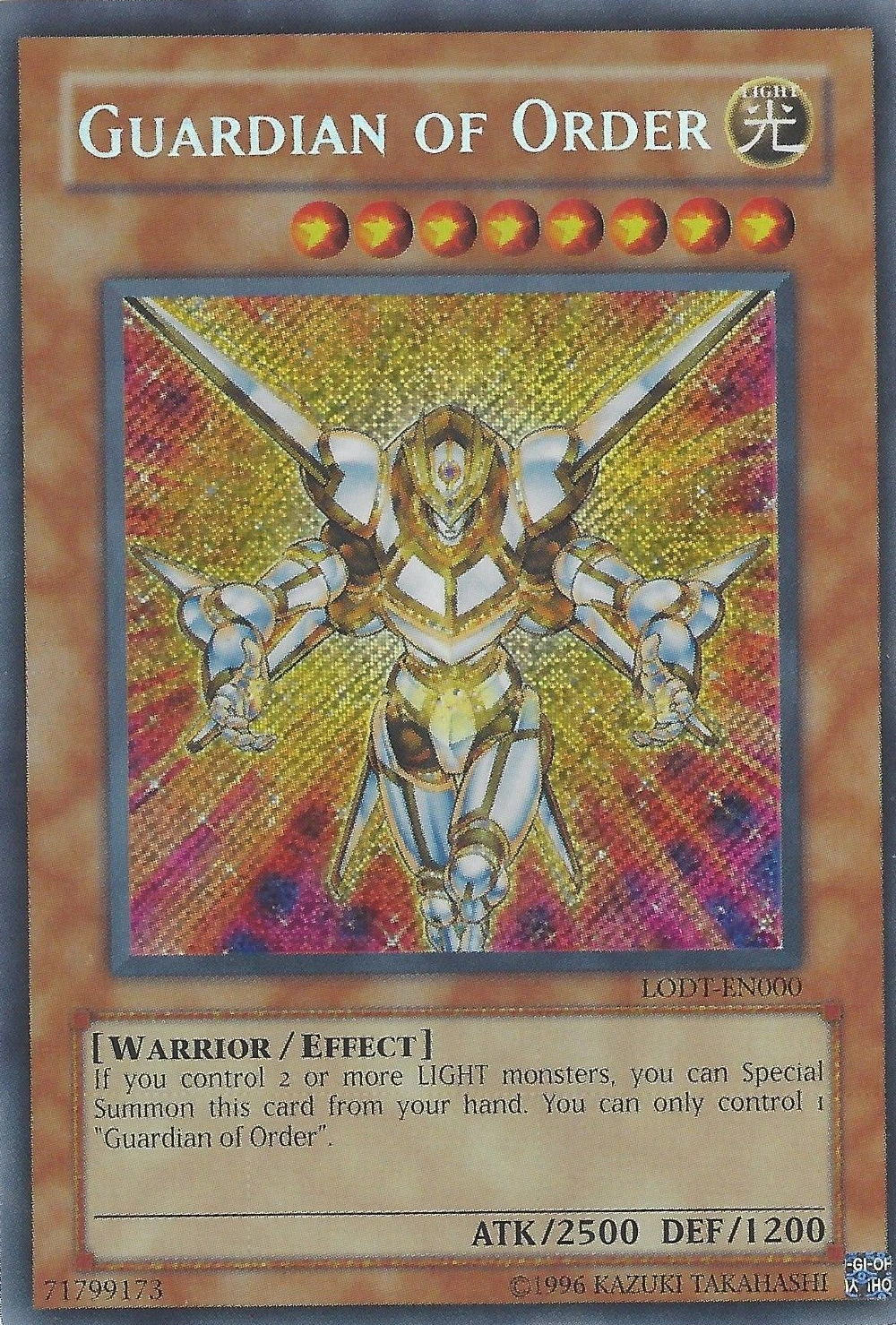 Card Gallery:Guardian of Order | Yu-Gi-Oh! Wiki | Fandom
