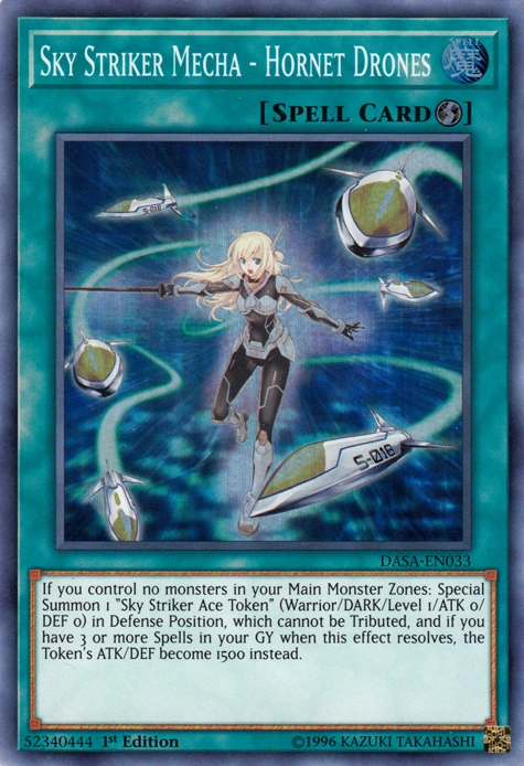 Sky Striker Mecha - Hornet Drones | Yu-Gi-Oh! | Fandom