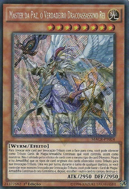 Master Peace, the True Dracoslaying King | Yu-Gi-Oh! Wiki | Fandom