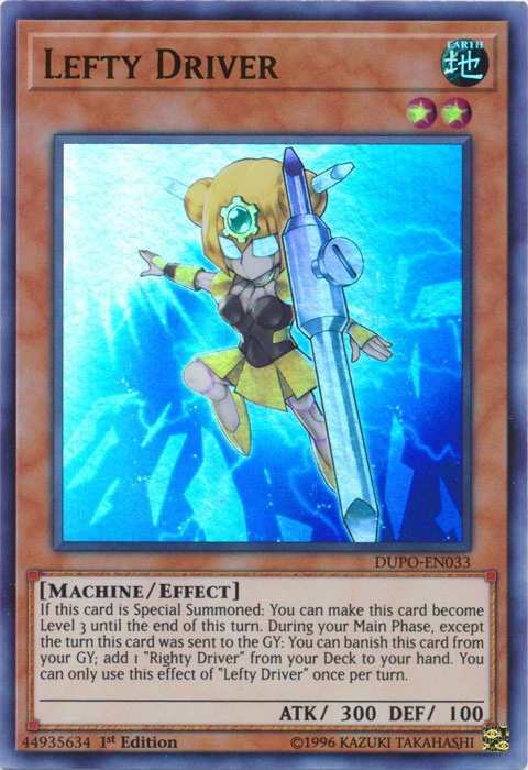 Lefty Driver | Yu-Gi-Oh! | Fandom