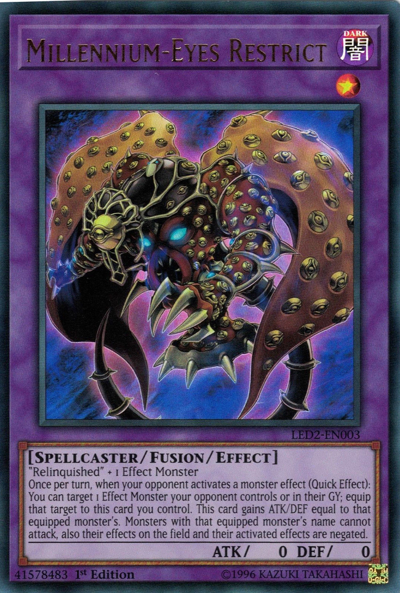 Millennium Eyes Restrict Yu Gi Oh Wiki Fandom Powered By Wikia