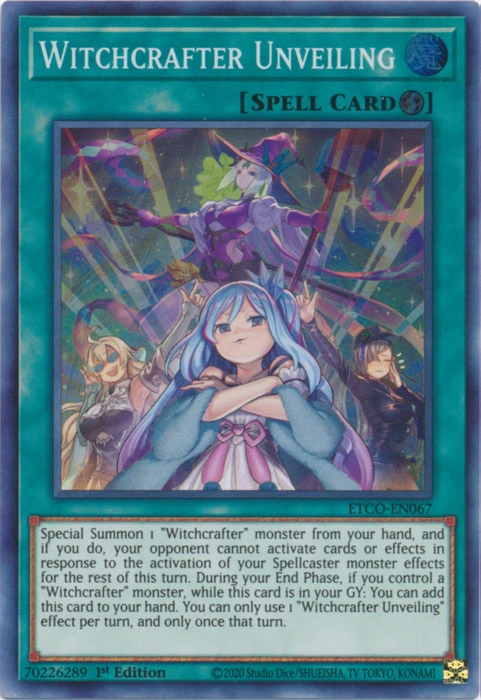 Witchcrafter Unveiling | Yu-Gi-Oh! Wiki | Fandom