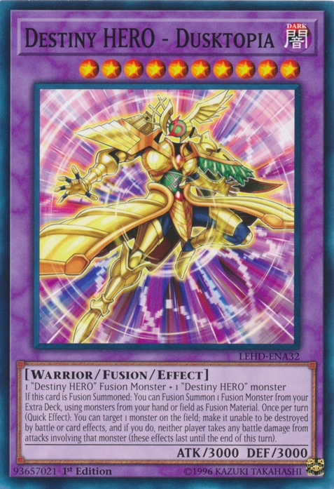 Destiny HERO - Dusktopia | Yu-Gi-Oh! Wiki | Fandom