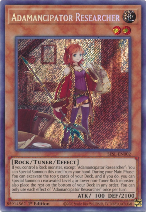 Adamancipator Researcher | Yu-Gi-Oh! Wiki | Fandom