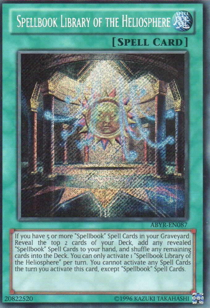 Card Gallery:Spellbook Library of the Heliosphere | Yu-Gi-Oh! Wiki | Fandom