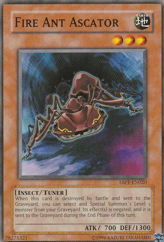 Card Gallery:Fire Ant Ascator | Yu-Gi-Oh! Wiki | Fandom