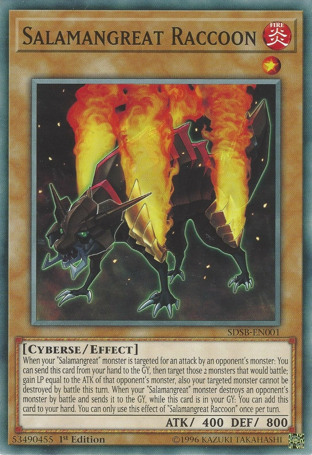 Salamangreat Raccoon | Yu-Gi-Oh! Wiki | Fandom